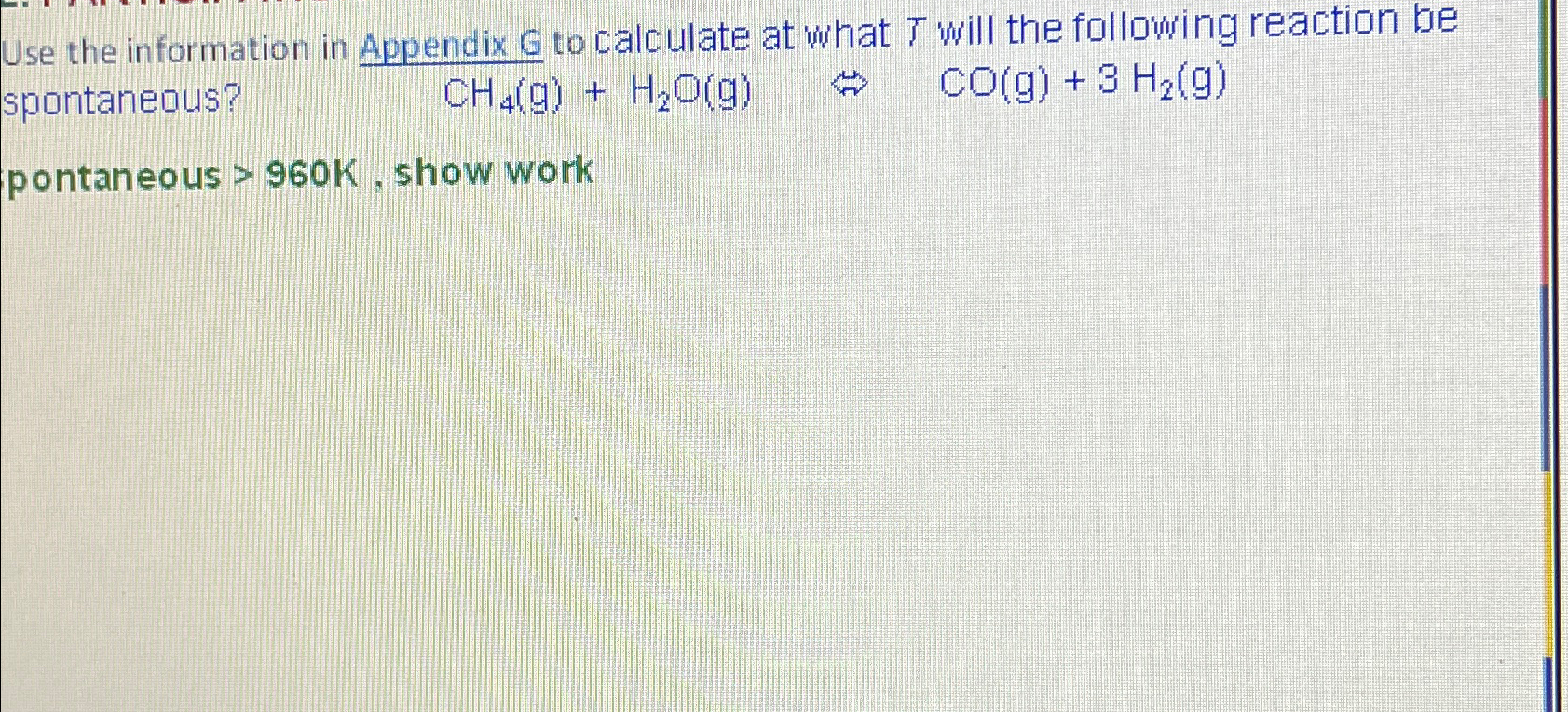 Solved Use the information in Appendix G ﻿to calculate at | Chegg.com