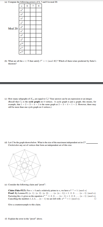 Solved Please complete all parts from a | Chegg.com
