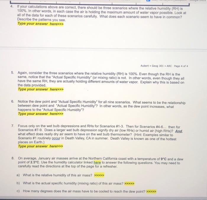Solved Section 3 Using a Sling Psychrometer A sling | Chegg.com