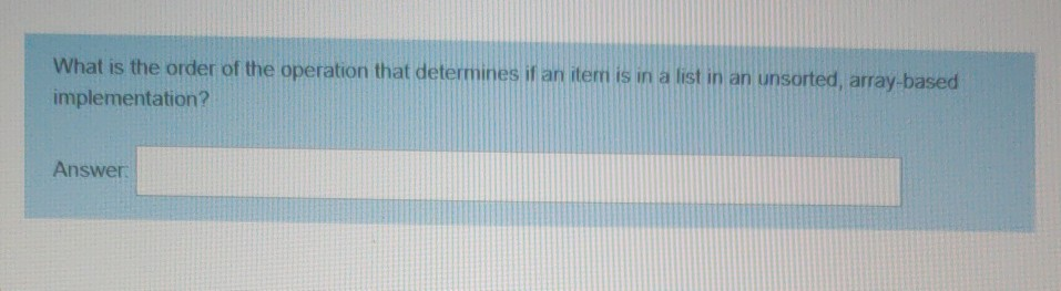 Solved Why does the dynamically allocated array-based sorted | Chegg.com