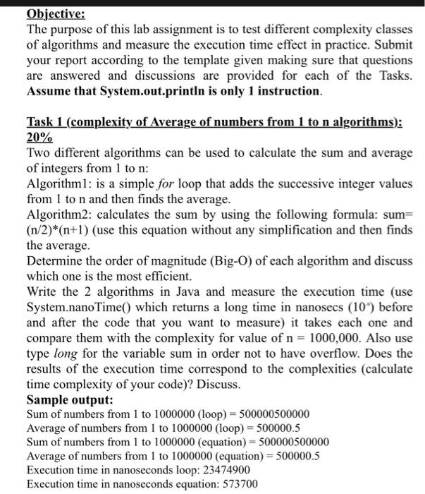 Solved Objective: The purpose of this lab assignment is to | Chegg.com