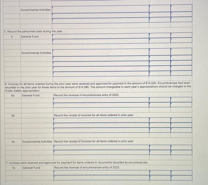 Solved a-1. Prepare general journal for fiscal year 2023 | Chegg.com