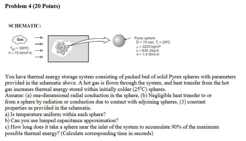Solved Problem 4 (20 ﻿Points) ﻿You have thermal energy | Chegg.com
