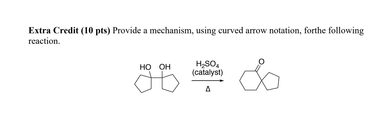 Solved Provide a mechanism, using curved arrow notation, for | Chegg.com
