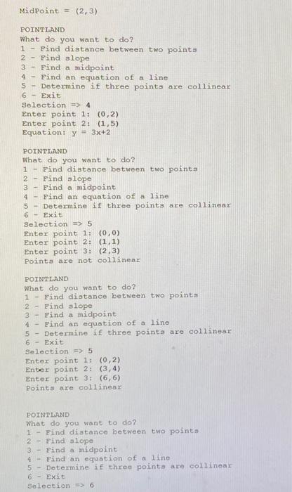 Solved 5. Create a point structure for modeling points in | Chegg.com