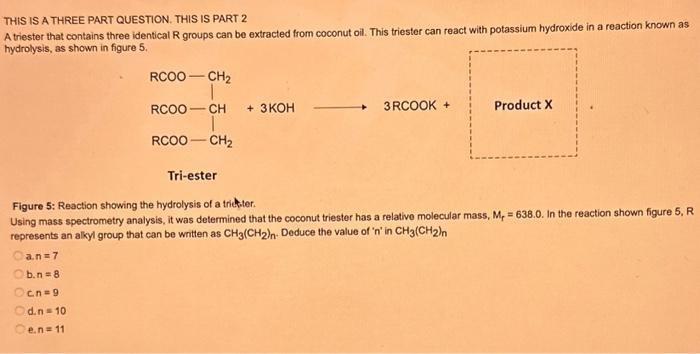 Solved THIS IS A THREE PART QUESTION. THIS IS PART 2 A | Chegg.com