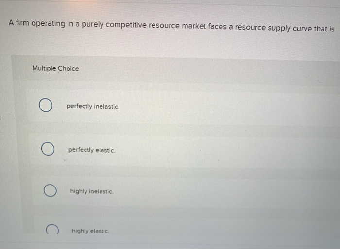 Solved The MRP curve is the resource demand curve for | Chegg.com