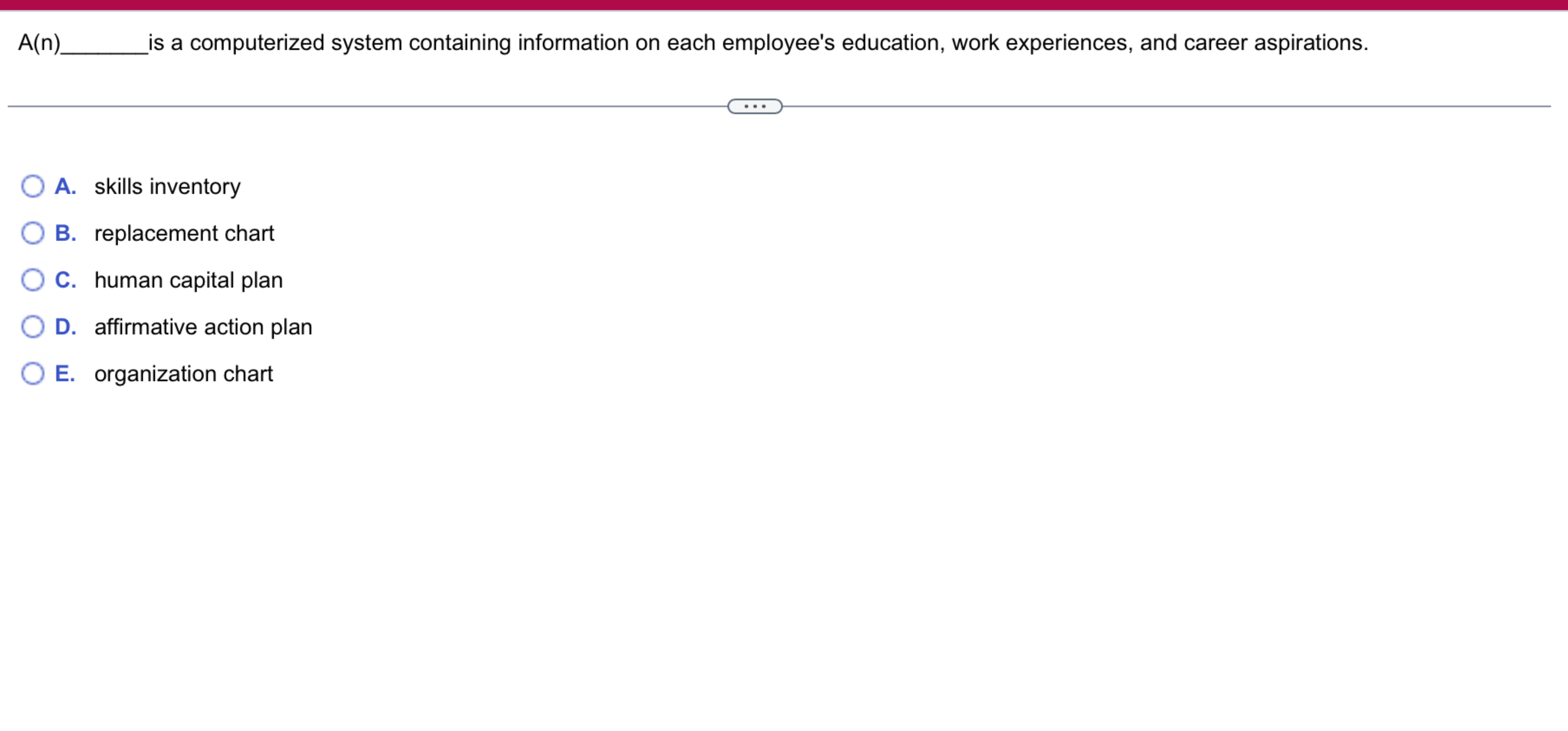 Solved A(n) ﻿is a computerized system containing information | Chegg.com