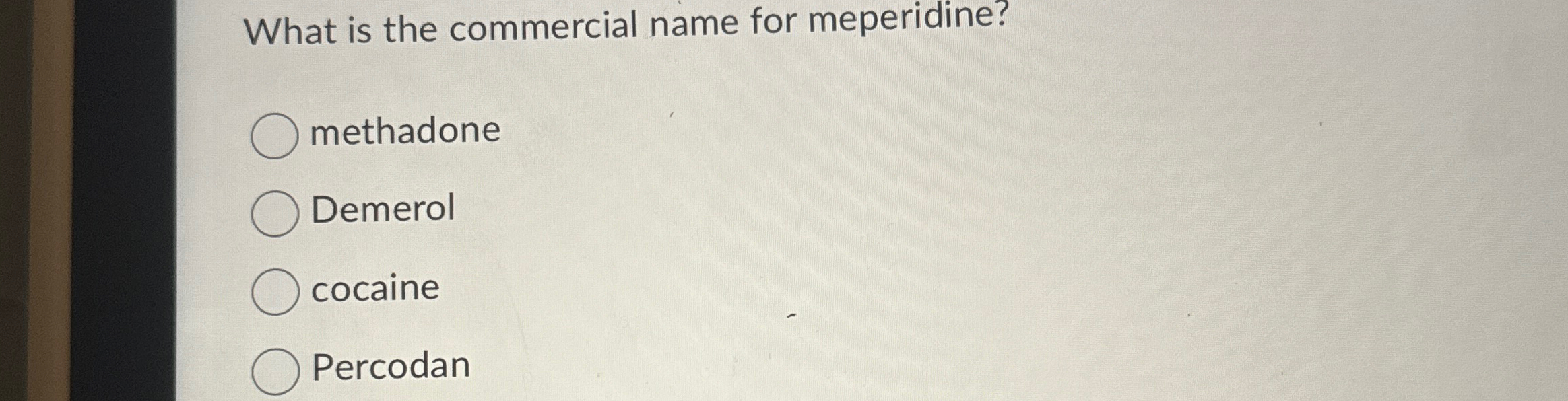 Solved What is the commercial name for | Chegg.com