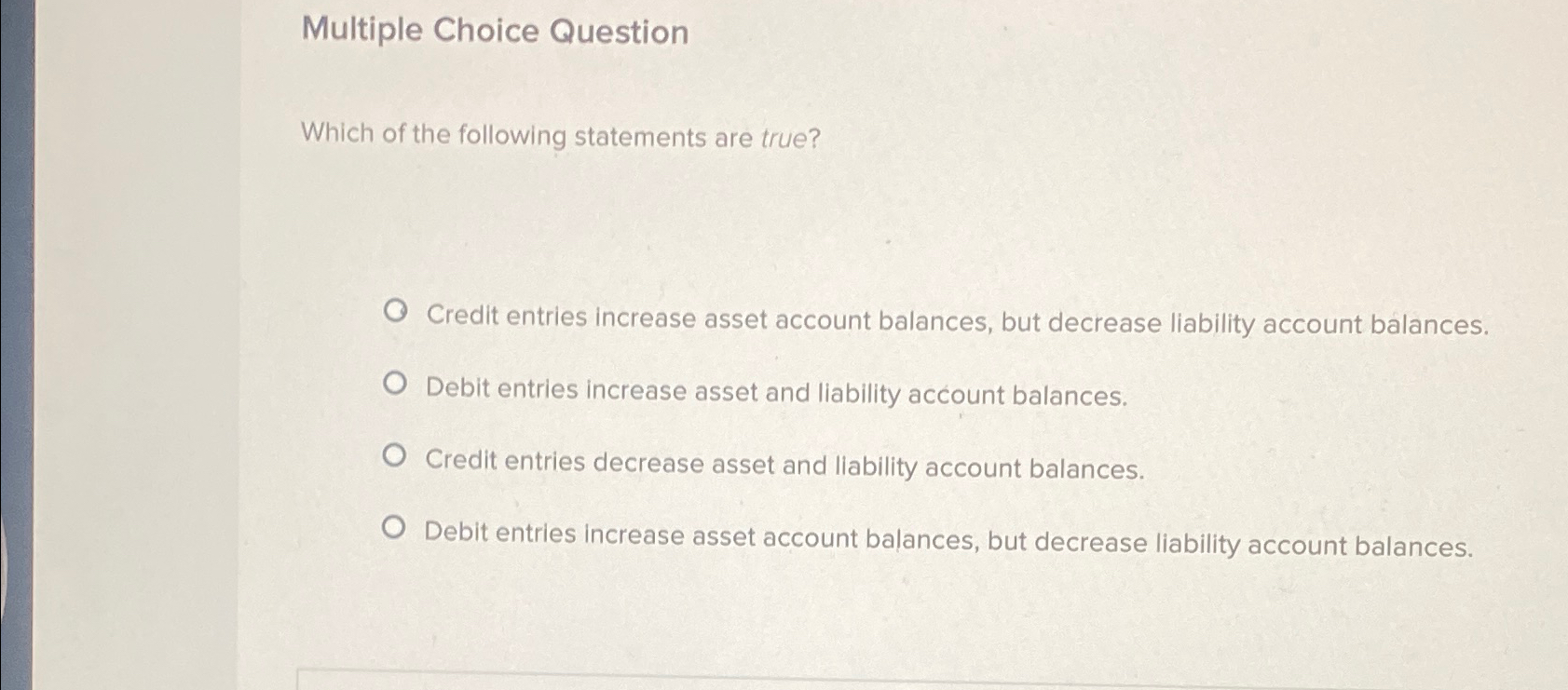 Solved Multiple Choice QuestionWhich of the following | Chegg.com