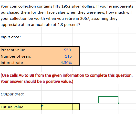 Solved Your coin collection contains fifty 1952 ﻿silver | Chegg.com
