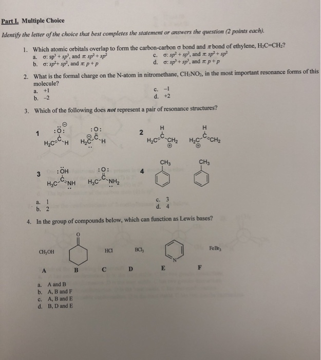 Solved Identify the letter of choice that best completes the | Chegg.com