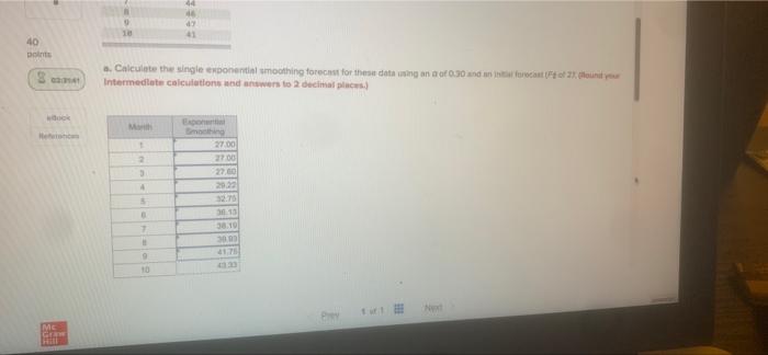 Solved Problem 3-7 (Algo) The following table contains the | Chegg.com