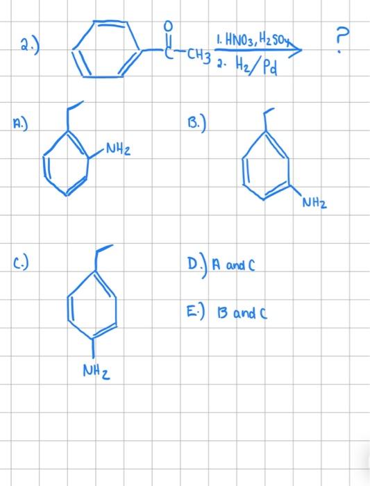 Solved 1. Give the major organic products for this reaction | Chegg.com
