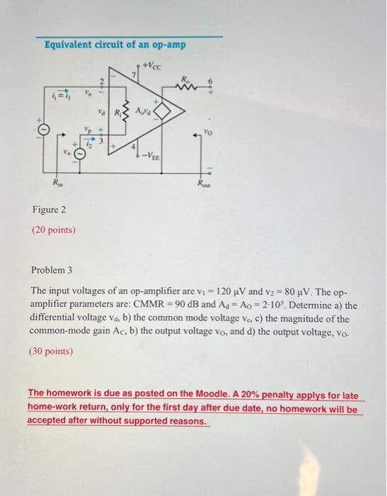 Solved The values of the differential amplifier in Figure 1 | Chegg.com