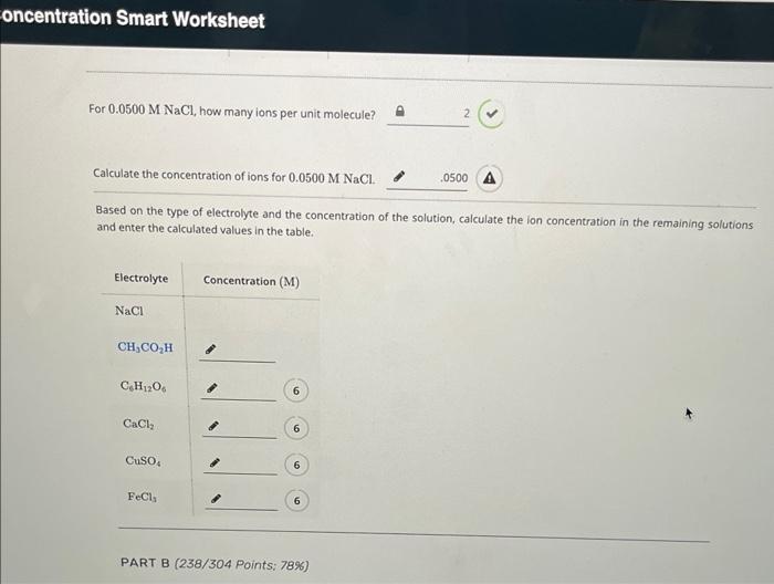 Solved Record the electrical conductivity values (in μS/cm) | Chegg.com