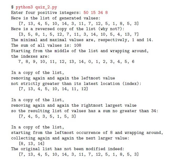Solved fron randon import seed, randrange import sys try: | Chegg.com