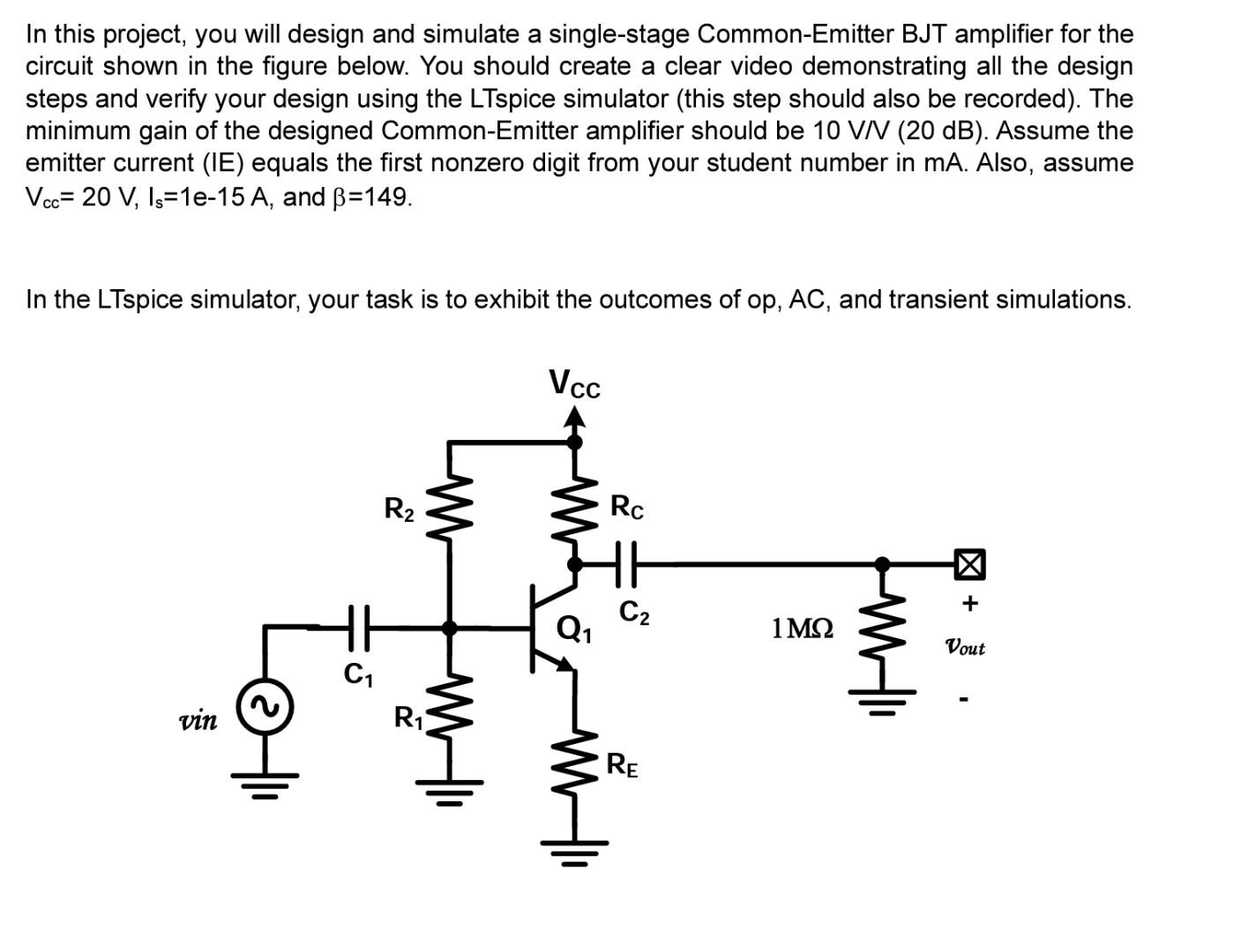 Solved In this project, you will design and simulate a | Chegg.com