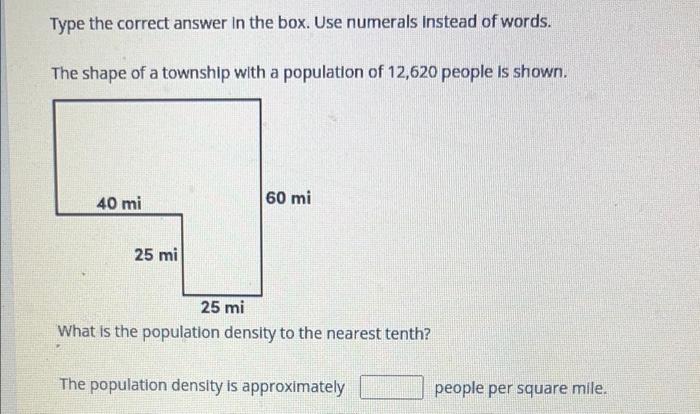 Solved Type the correct answer in the box. Use numerals | Chegg.com