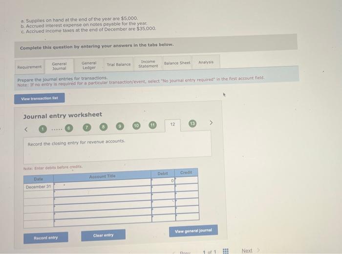 Solved Exercise 8-30 (Algo) General ledger exercise; | Chegg.com