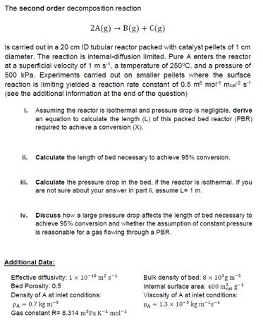 Solved The second order decomposition | Chegg.com