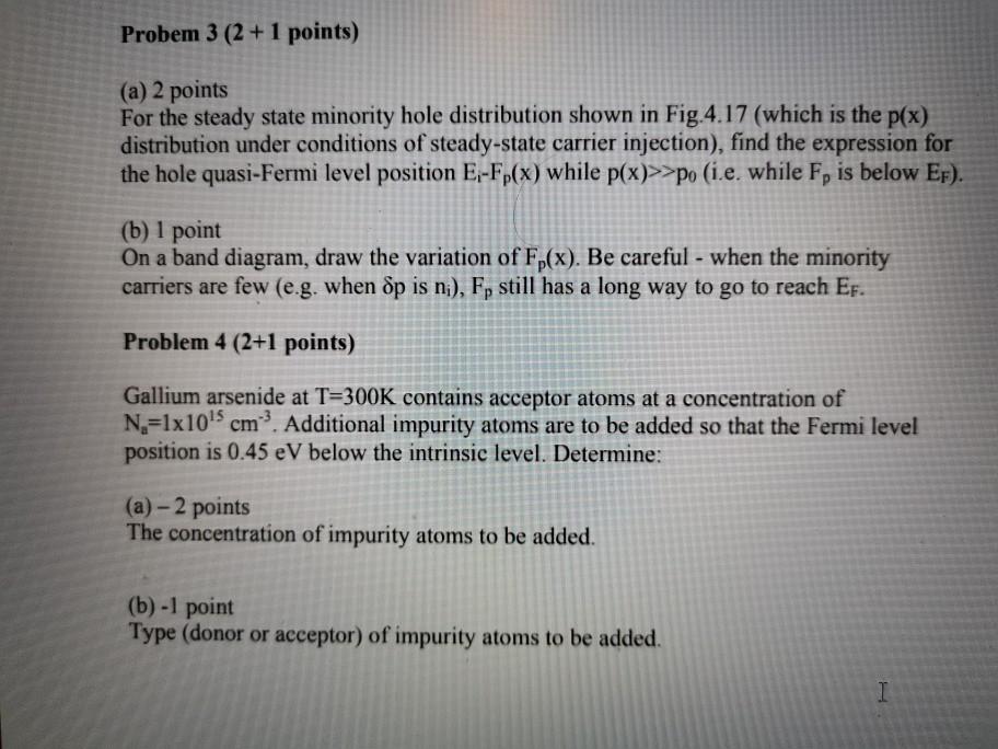 Probem 3 (2+1 points) (a) 2 points For the steady | Chegg.com