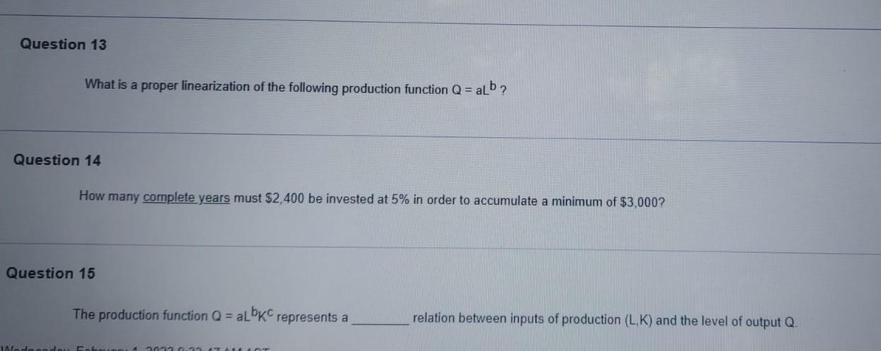 Solved What is a proper linearization of the following | Chegg.com
