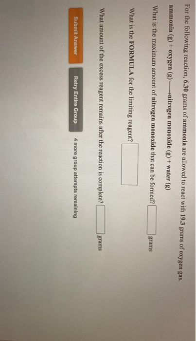 Solved According to the following reaction, how many grams | Chegg.com