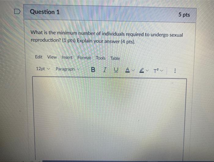 Solved What is the minimum number of individuals required to | Chegg.com