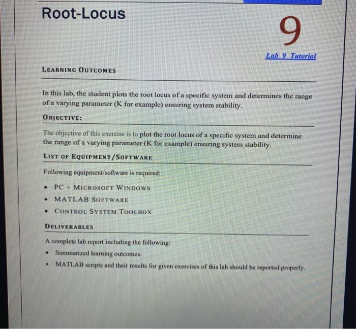 Solved LEARNING OUTCOMES In this lab, the student plots the | Chegg.com