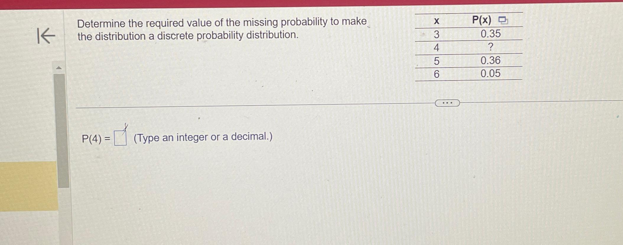 Solved Determine the required value of the missing | Chegg.com