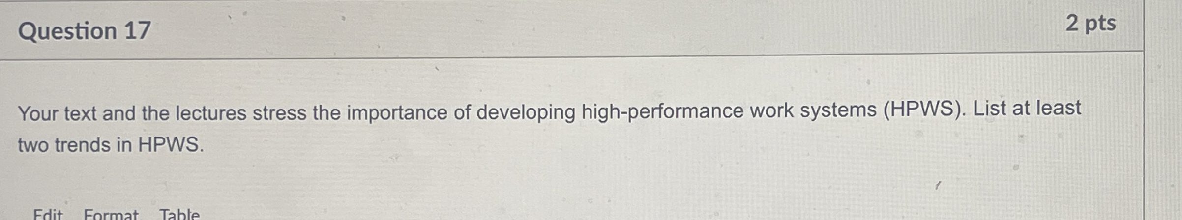 Solved Question 172 ﻿ptsYour text and the lectures stress | Chegg.com