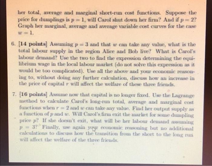 Solved This problem set tells the story of three friends | Chegg.com