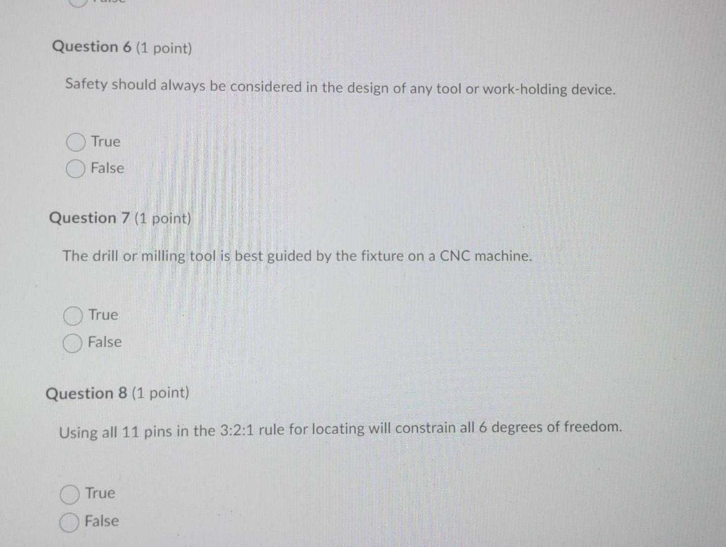 Solved Question 6 (1 point) Safety should always be | Chegg.com