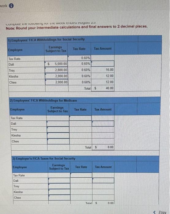 Solved Problem 11-3A (Algo) Payroll expenses, withholdings, | Chegg.com
