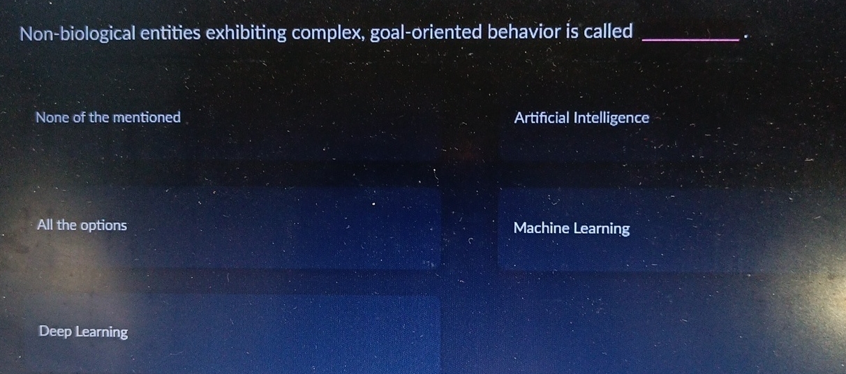 Solved Non-biological entities exhibiting complex, | Chegg.com