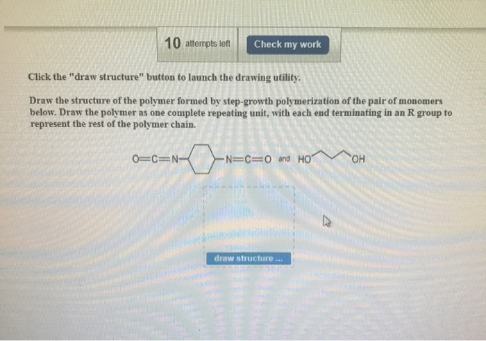 Solved 10 attempts left Check my work Click the "draw | Chegg.com