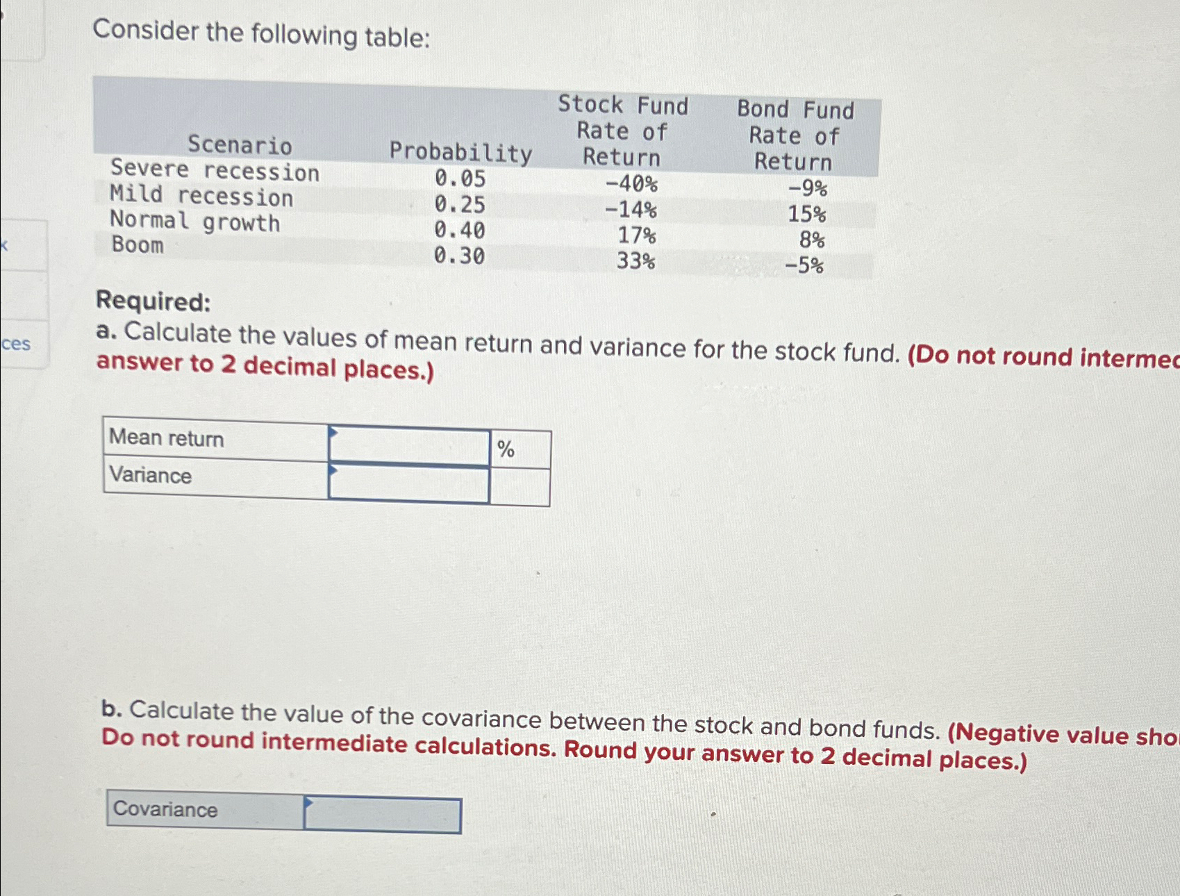 Solved Consider the following table:\table[[,,\table[[Stock | Chegg.com