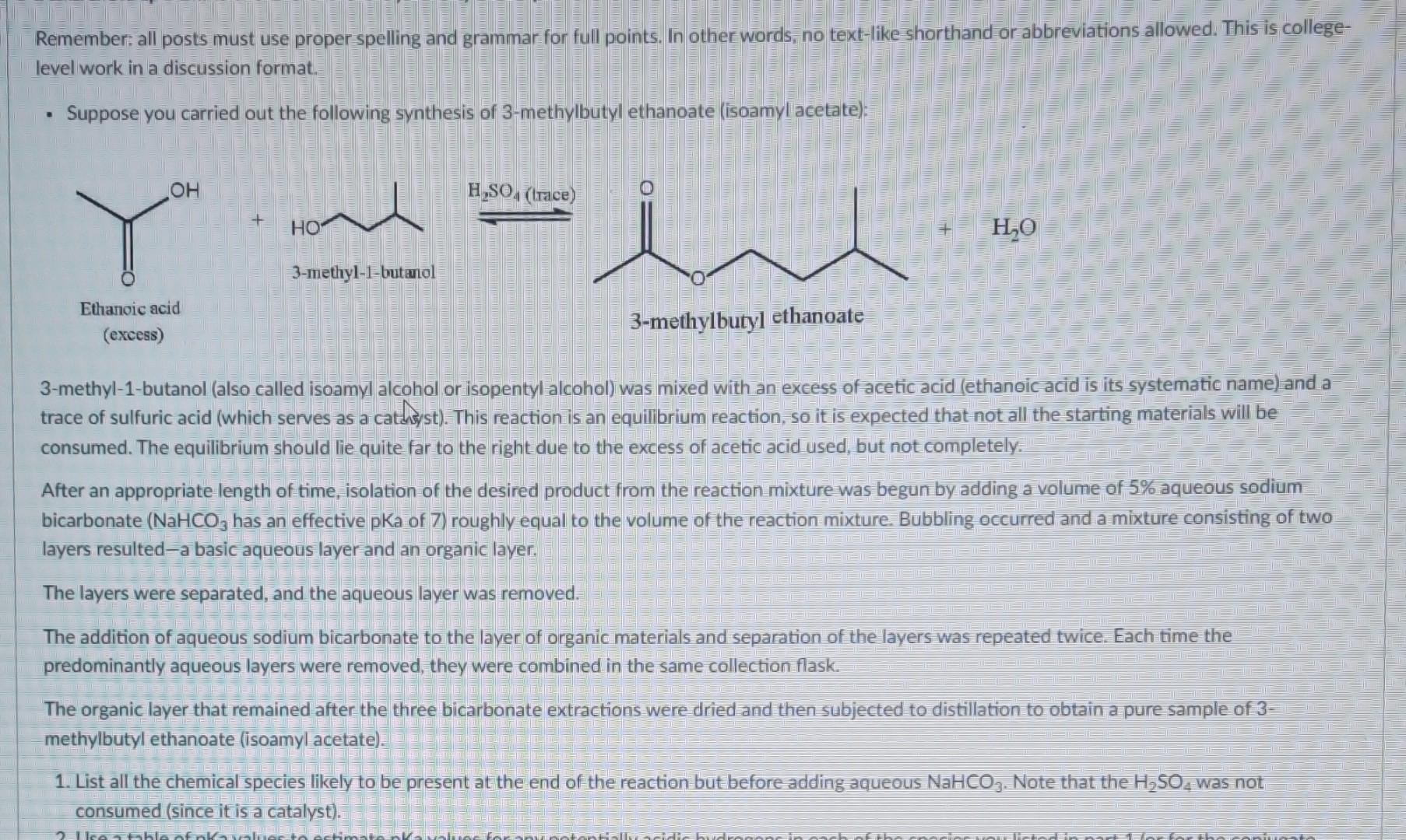 Remember: all posts must use proper spelling and | Chegg.com