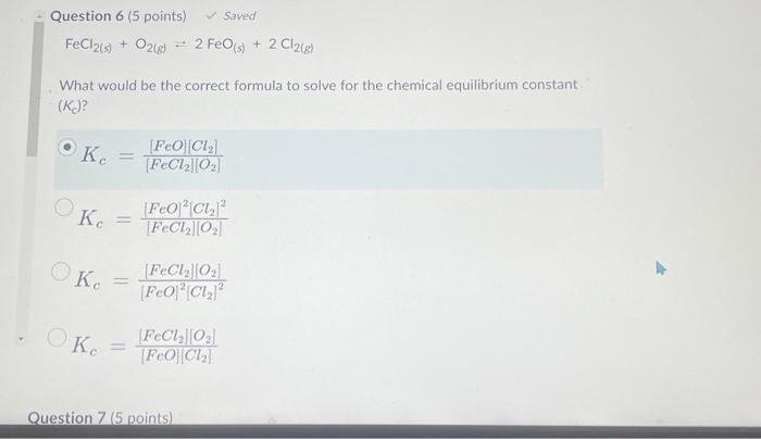 Question 6 ( 5 points) saved | Chegg.com