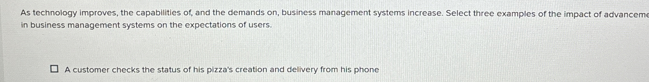 Solved As technology improves, the capabilities of, ﻿and the | Chegg.com