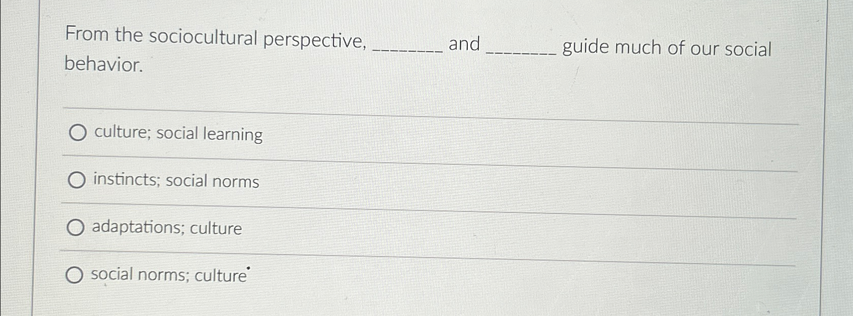 Solved From the sociocultural perspective and guide much of | Chegg.com