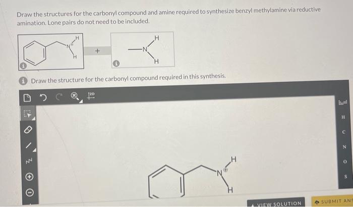 Solved Amines can be produced by reductive amination of a | Chegg.com