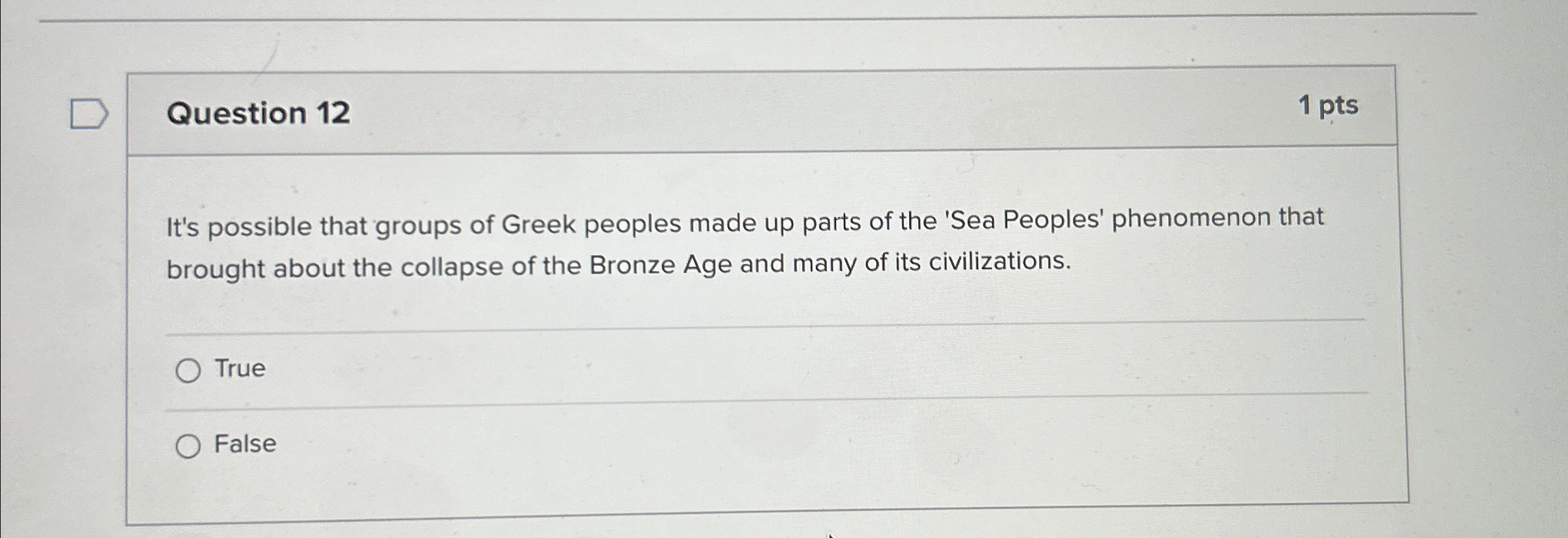 Solved Question 121 ﻿ptsIt's possible that groups of Greek | Chegg.com