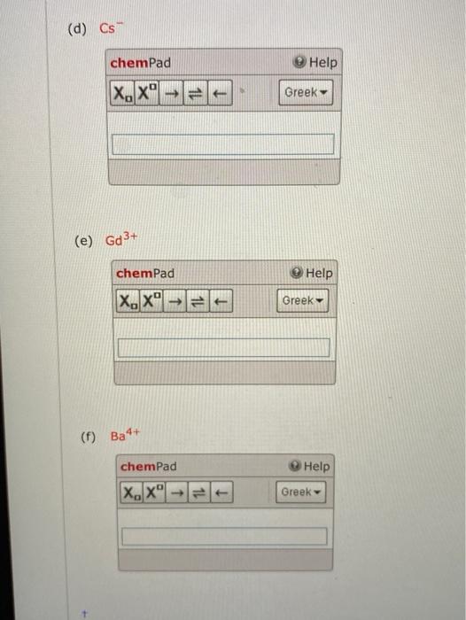 Solved Using complete subshell notation (15. 222p, and so | Chegg.com