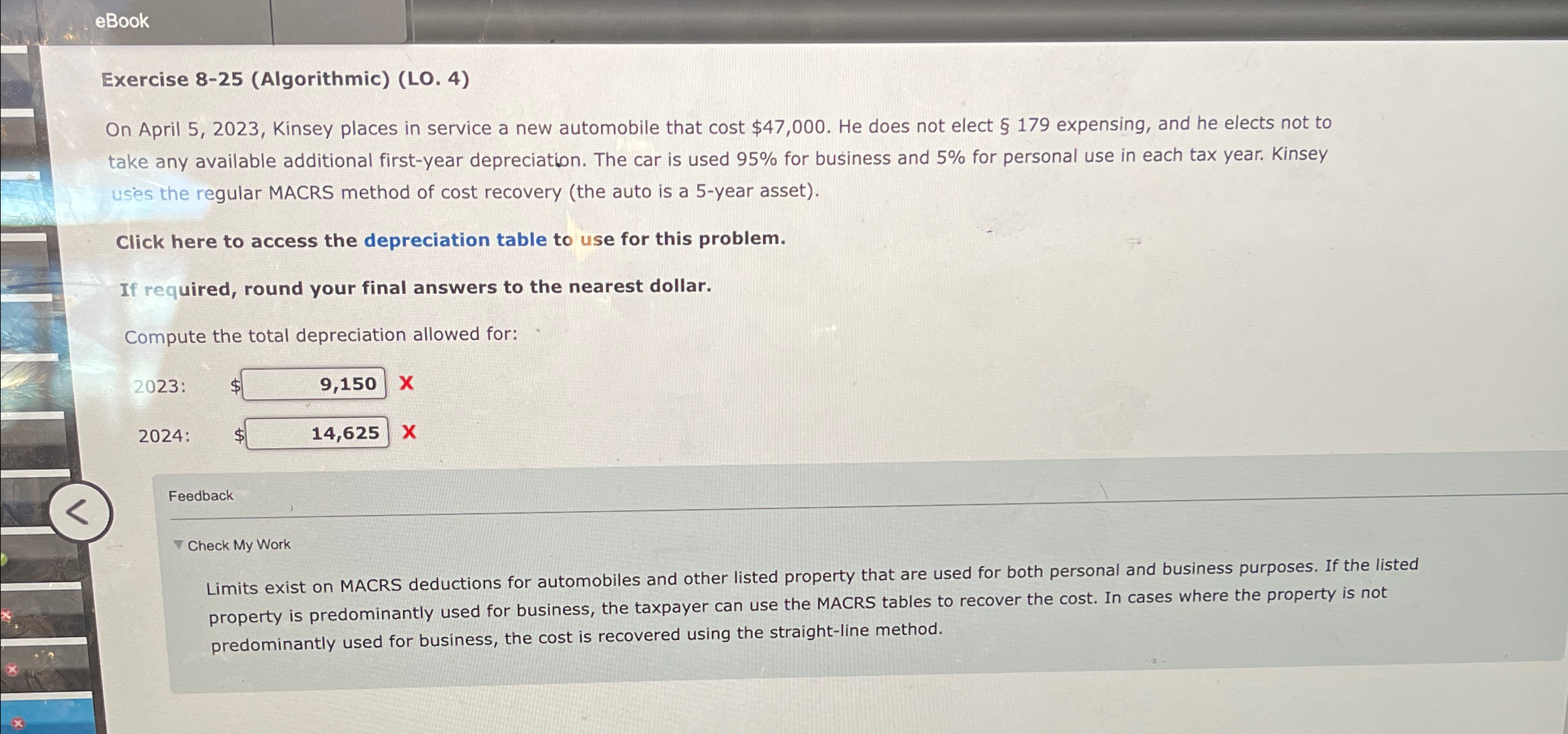 Solved eBookExercise 8-25 (Algorithmic) (LO. 4)On April | Chegg.com