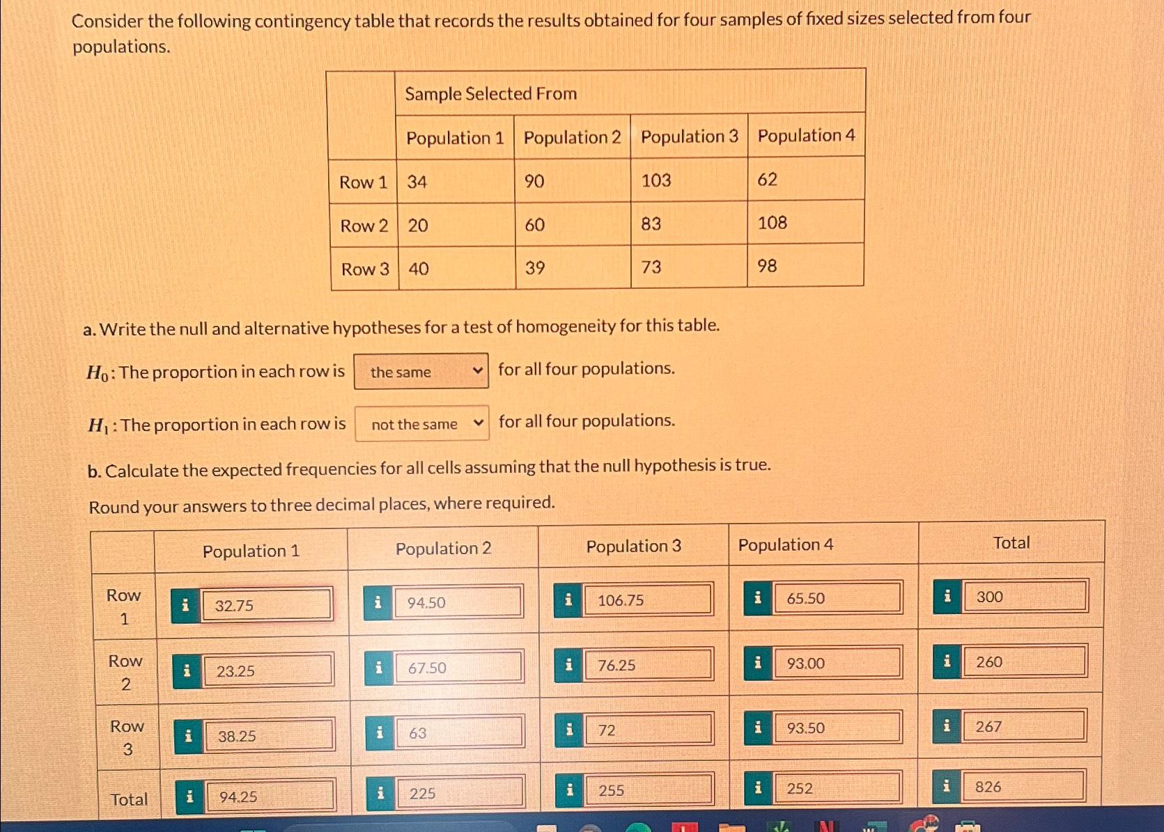 Solved Consider the following contingency table that records | Chegg.com