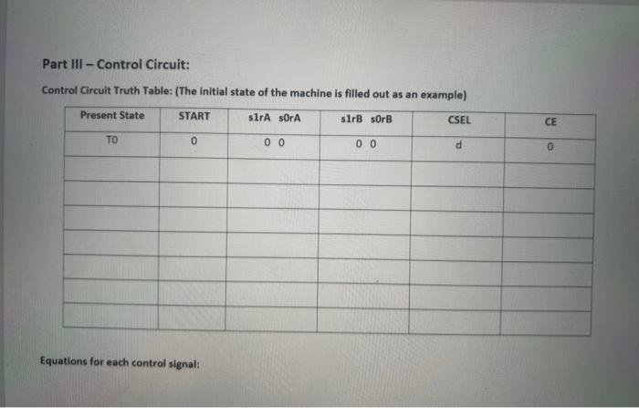 Solved Given the ASM chart fill out the table and write the | Chegg.com