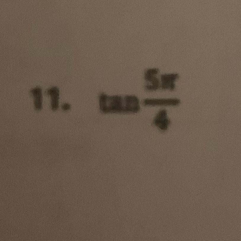 Solved tan5π4 | Chegg.com