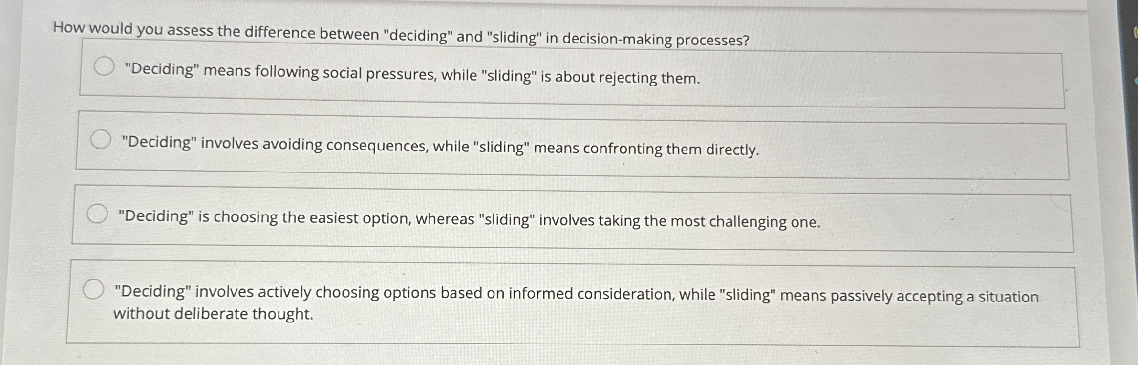 Solved How would you assess the difference between | Chegg.com